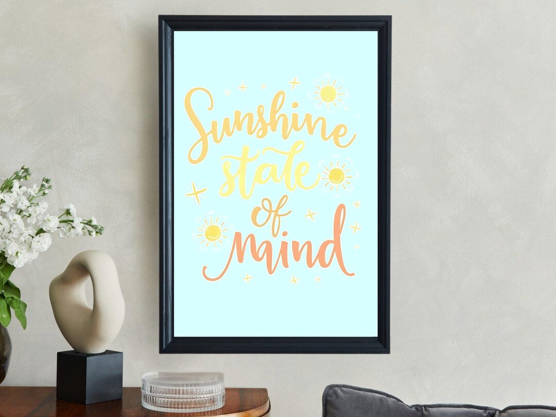 Motivational Print, Inspirational Quotes Art, Positive Quote Wall Art ...