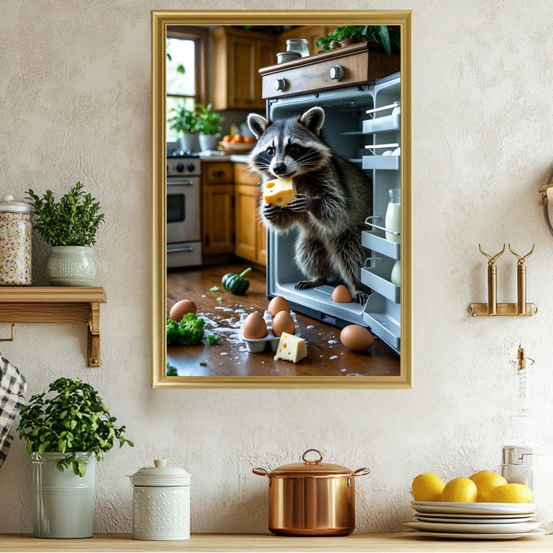 Funny Animal Art - Etsy