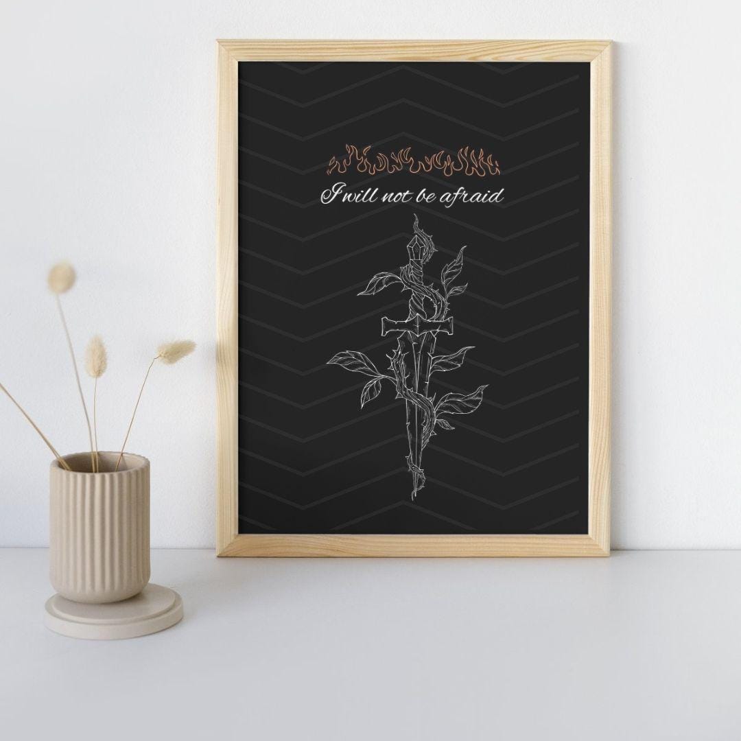 Throne of Glass Poster, A3 Poster, TOG, Digital Poster, Book, TOG, Wall ...