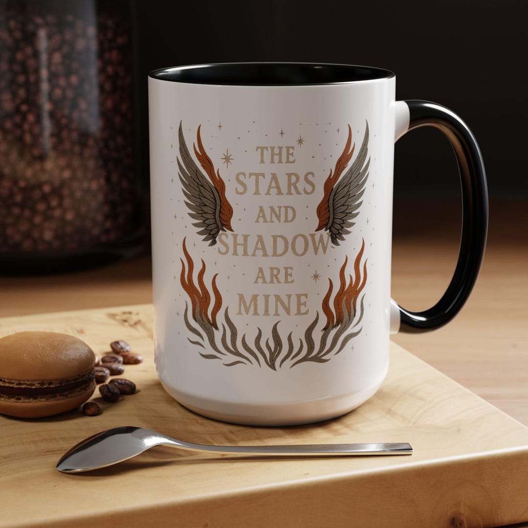 Nyktos Mug | From Blood and Ash Flesh and Fire | the Stars and Shadow ...