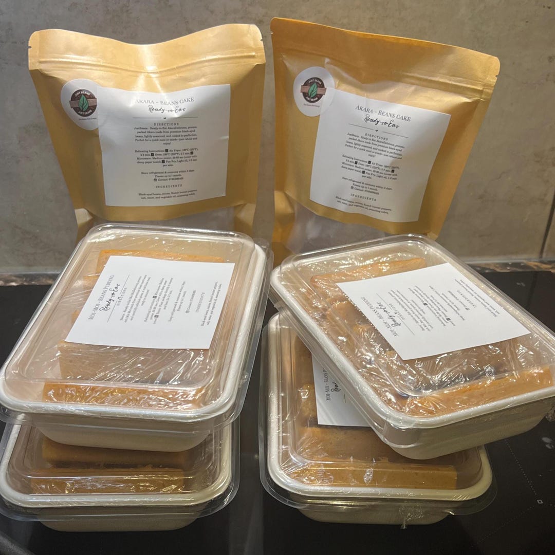 Food Bundle: Moi Moi, Akara, Beans Flour - Free UK Delivery - Etsy
