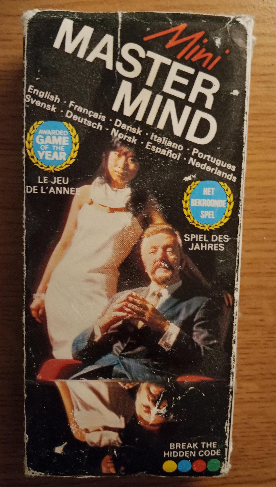 Mini Master Mind Travel Board Game 1972 - Etsy