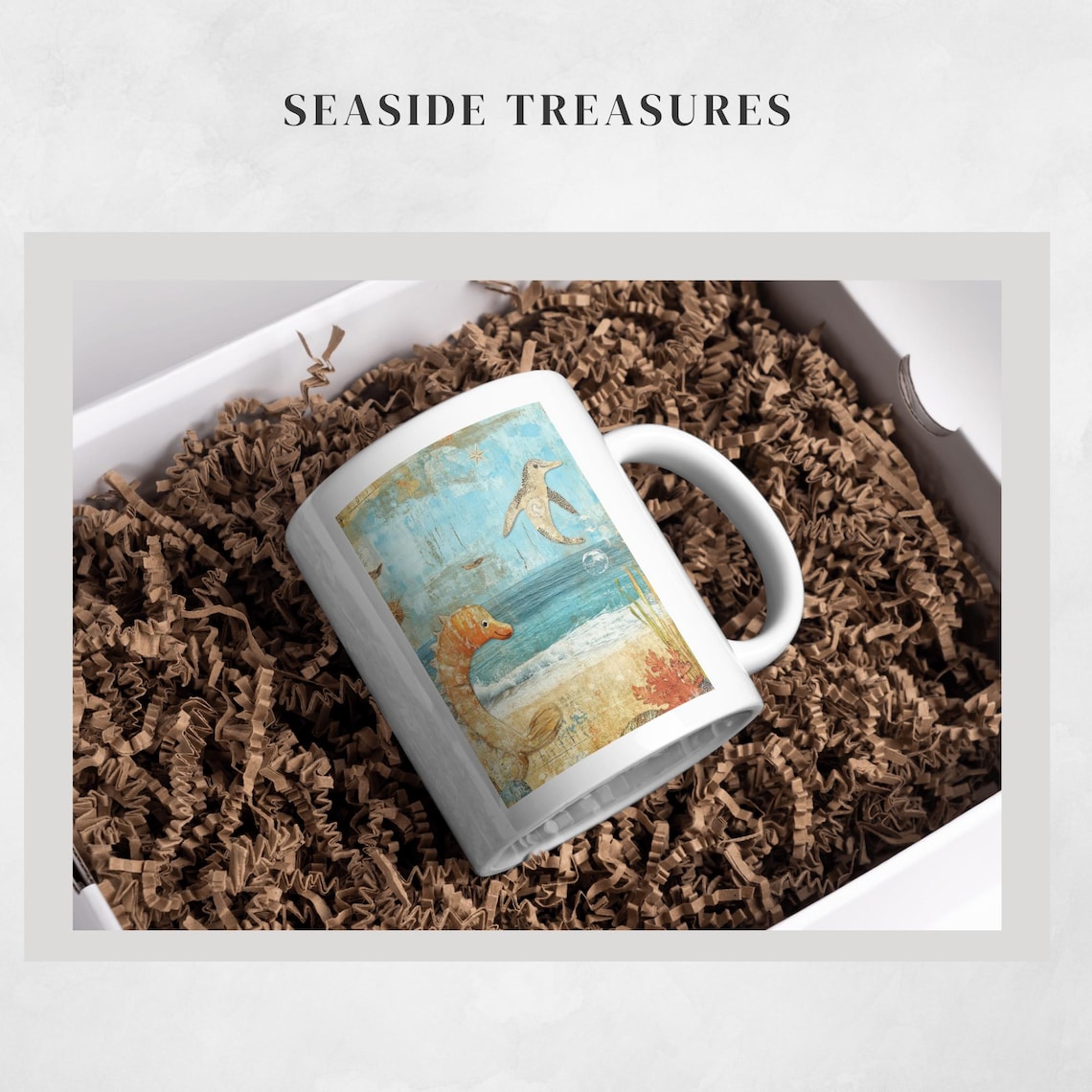 Seaside Junk Journal Pages: Coastal Ephemera, Beach Backgrounds (JPG ...