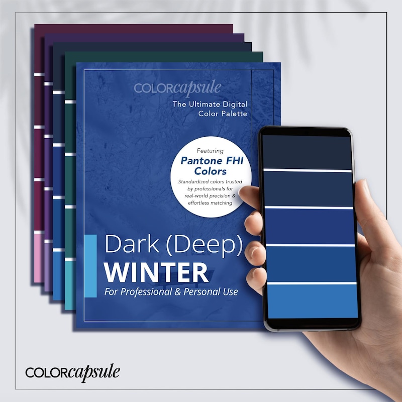 Winter Color Swatches - Etsy