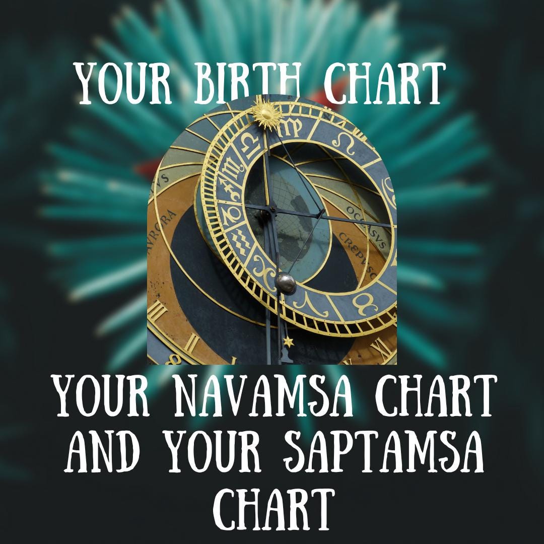 Birth Chart Reading, Navamsa Diagram Personality Analysis, Vedic ...