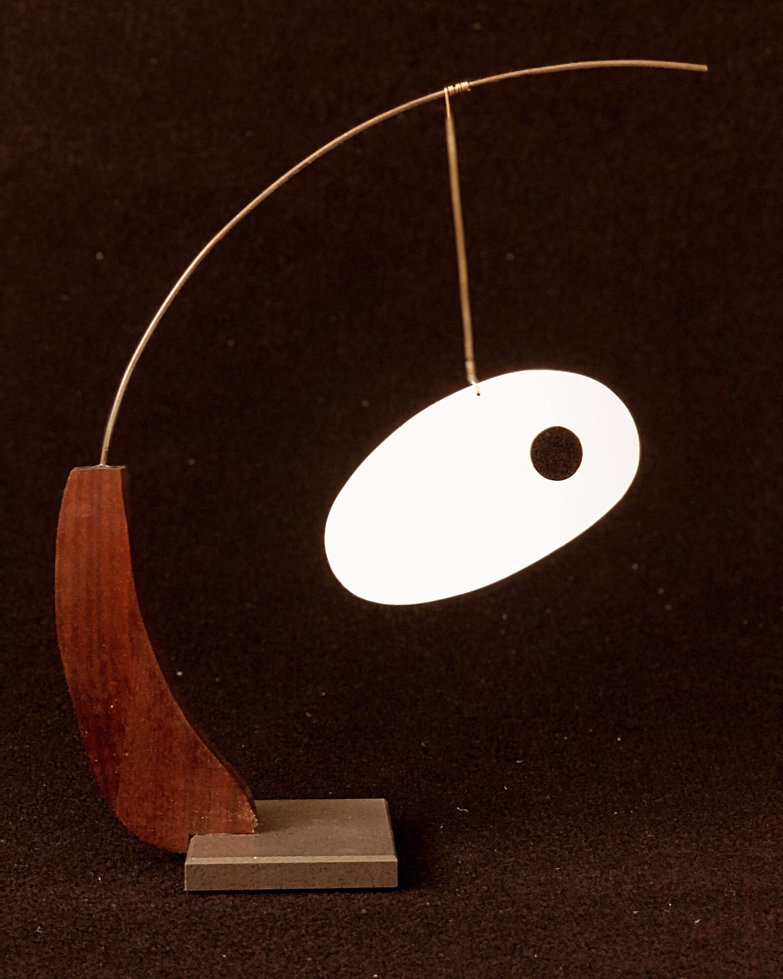 Floating Ellipse With Hole - Sculpture - Etsy