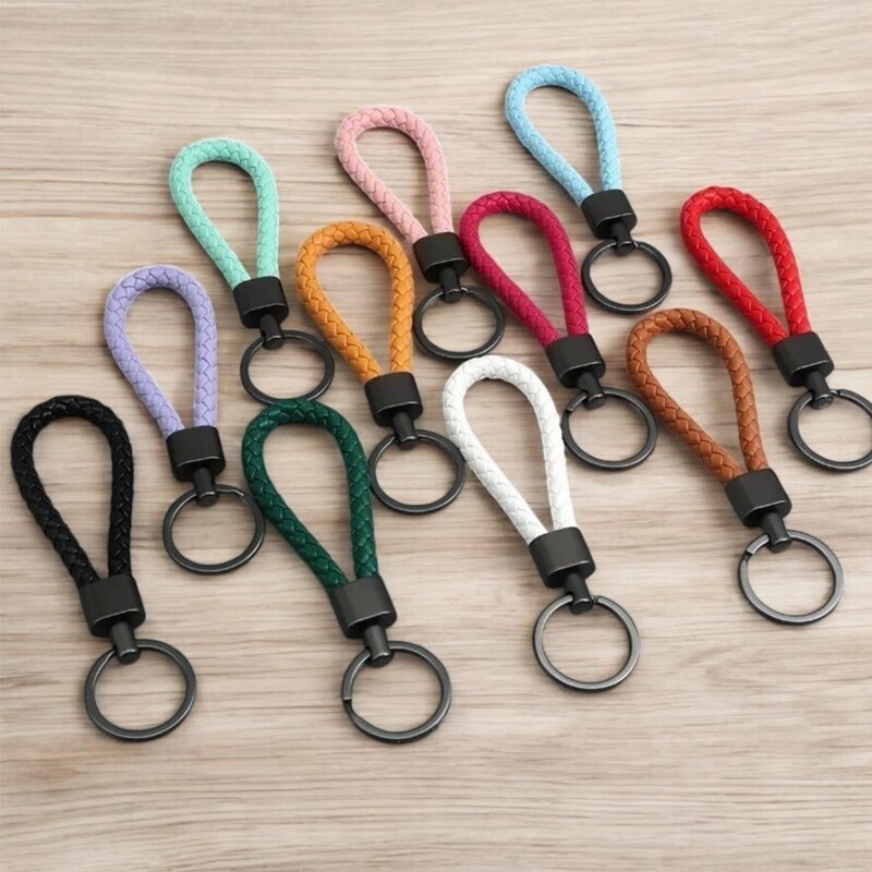 Braided Keychain - Etsy