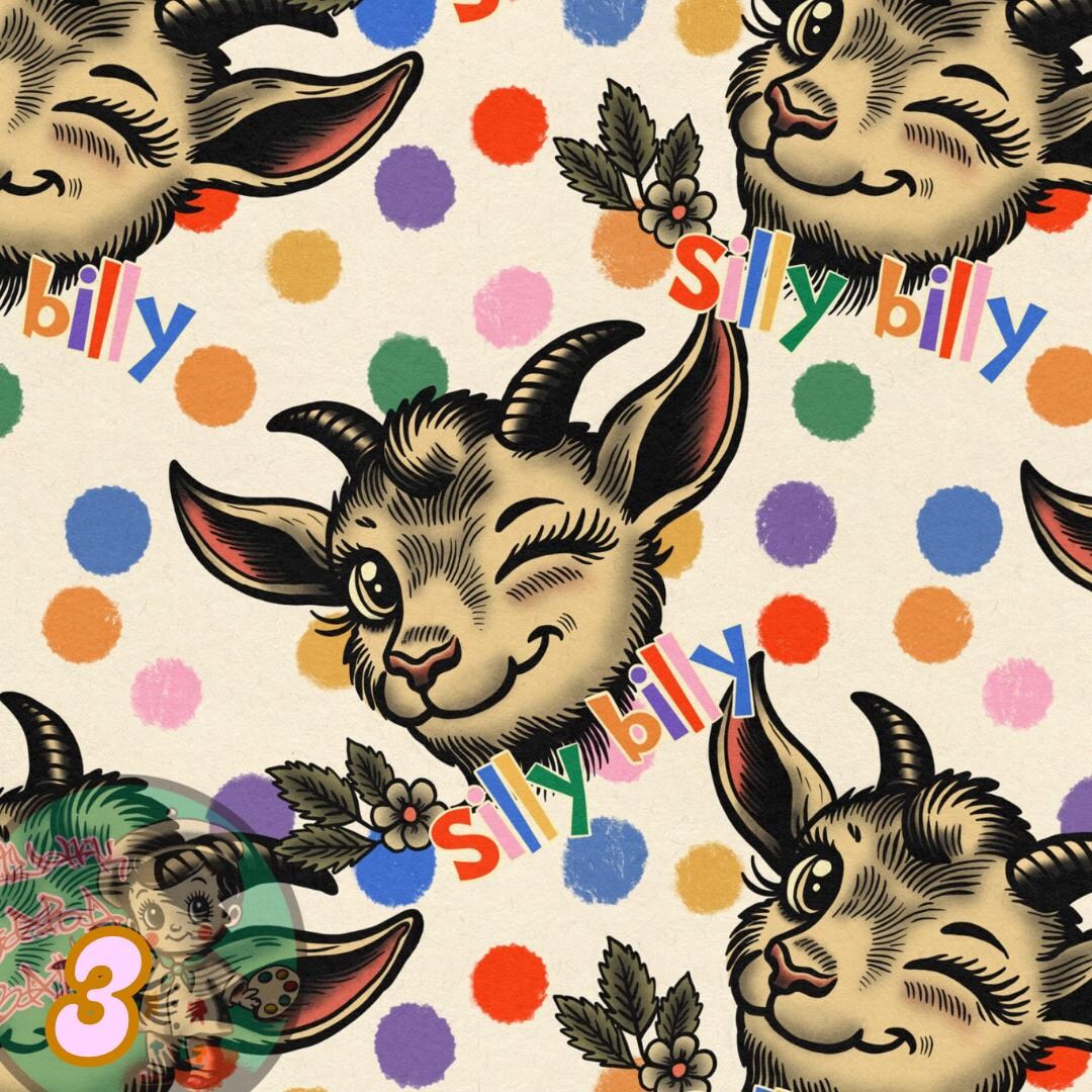 EXCLUSIVE Silly Billy Spotty Seamless Digital Design, JPG, PDF ...