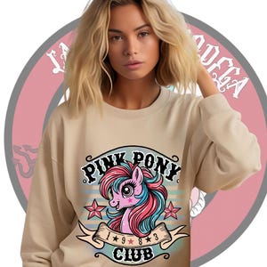 Oh Pink Pony, PNG, JPG, Printable Pattern, - Etsy