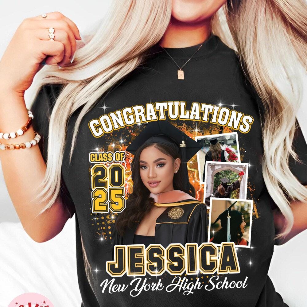 Custom Graduation 2025 PNG | Class of 2025 Photo Design | Personalized ...