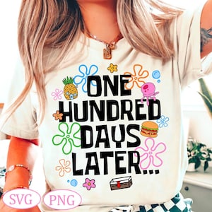 One Hundred Days Later 100 Days of School Svg, 100 Days Later 100 Days ...