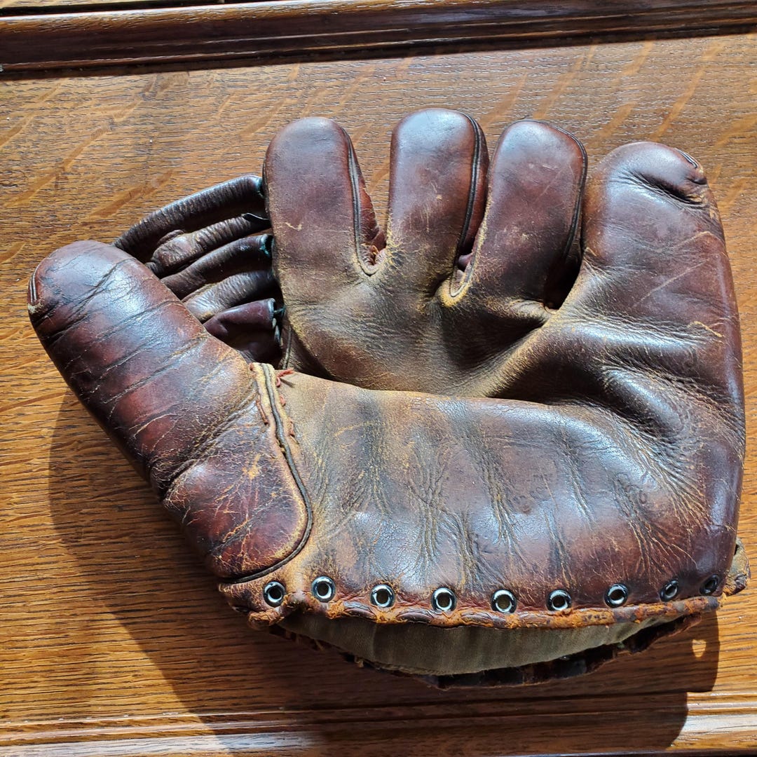 Vintage Baseball Glove 1930's - Etsy
