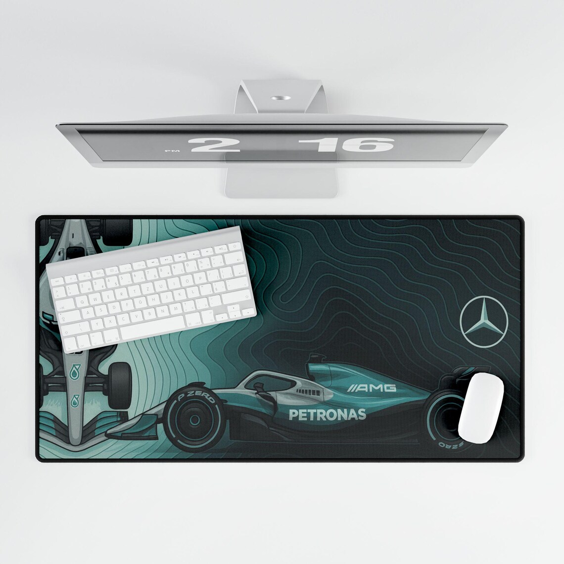 Mercedes F1 Racing Gaming Mouse Pad – Large Extended Desk Mat - Etsy