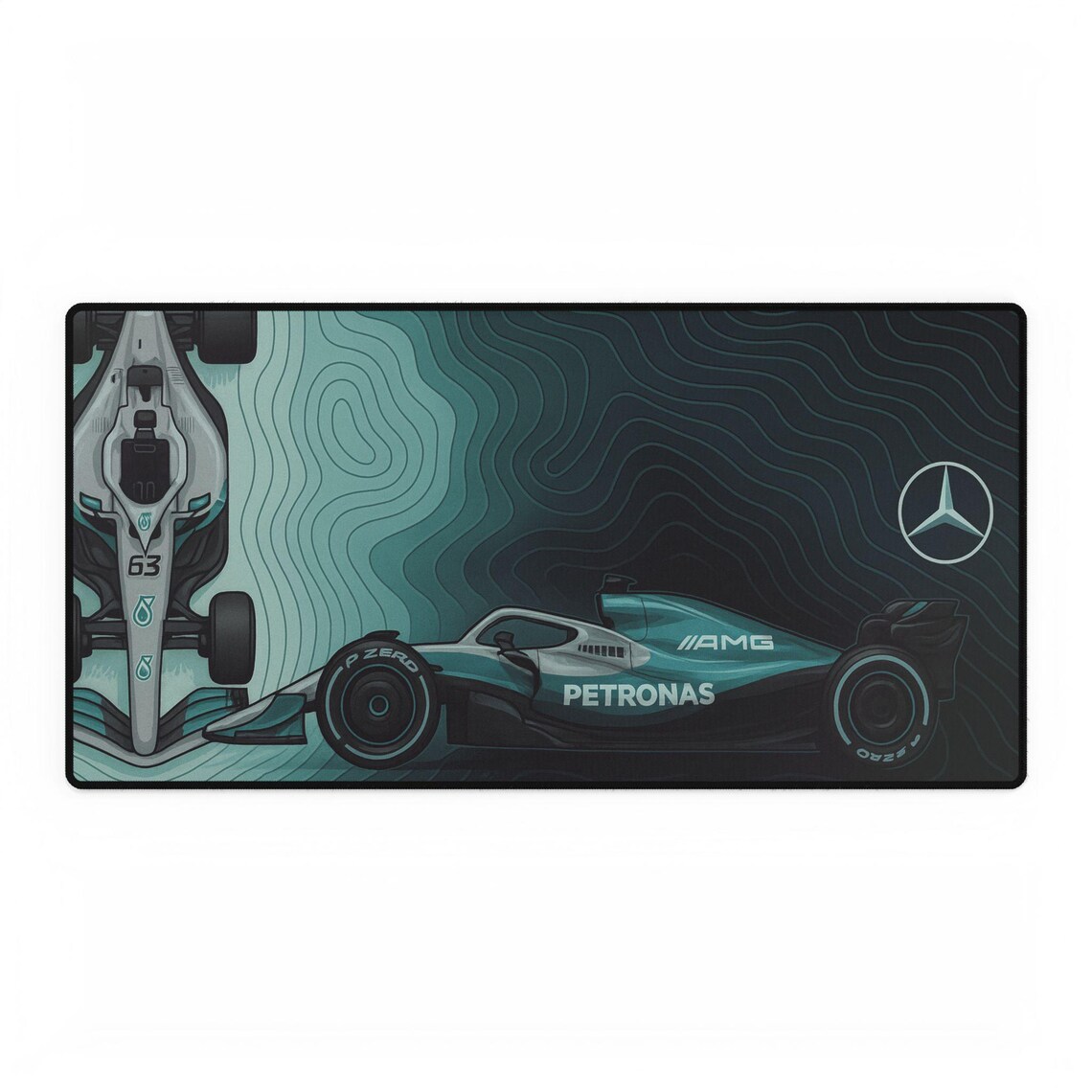 Mercedes F1 Racing Gaming Mouse Pad – Large Extended Desk Mat - Etsy