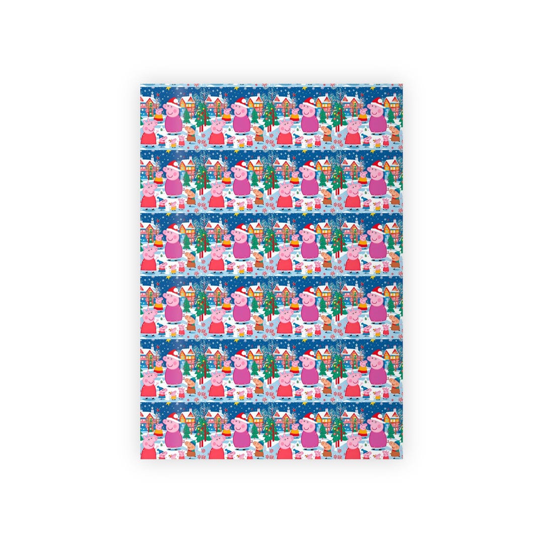 Wrapping Paper, Peppa Pig Fun Gift Wrap Roll, Birthday Wrapping Paper ...