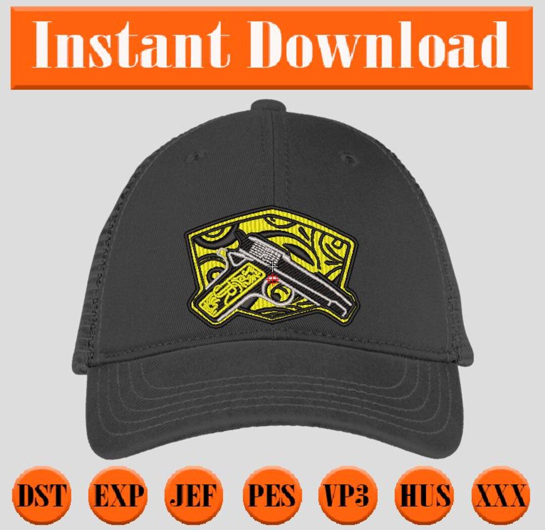 Embroidery Design for All Squad Cap - Etsy