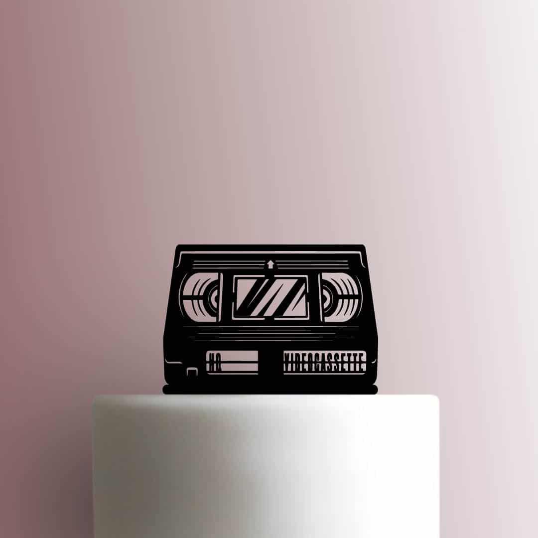 VHS Video Cassette Tape - Acrylic Cake Topper - Etsy