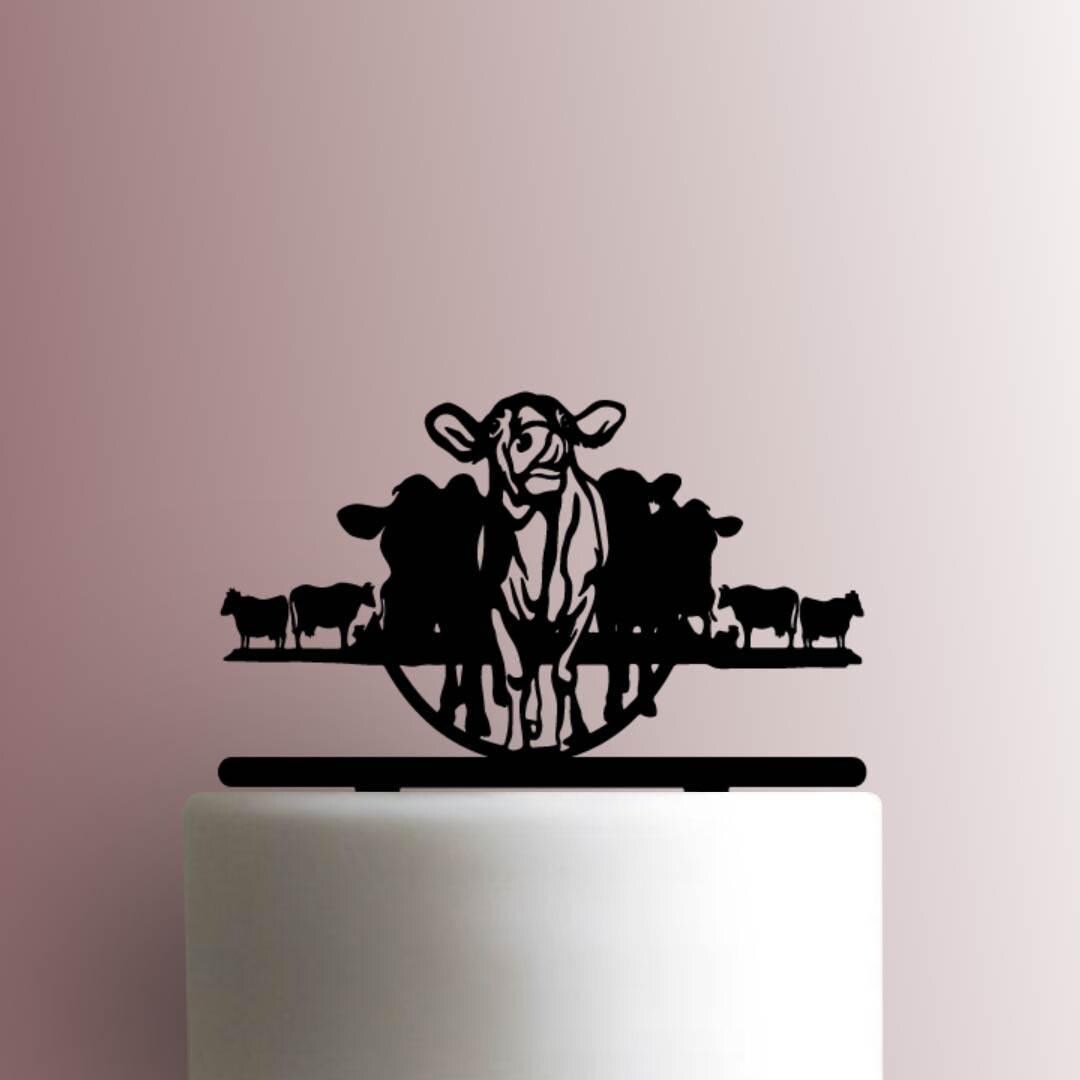 Cattle Ranch - Acrylic Cake Topper - Etsy