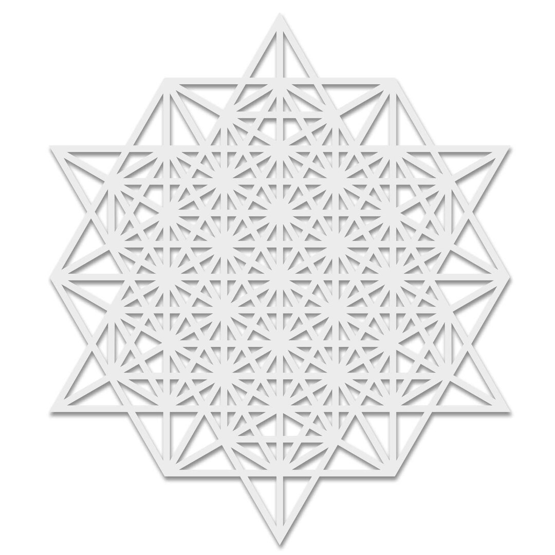Sacred Geometry Metatron Stencil - Etsy
