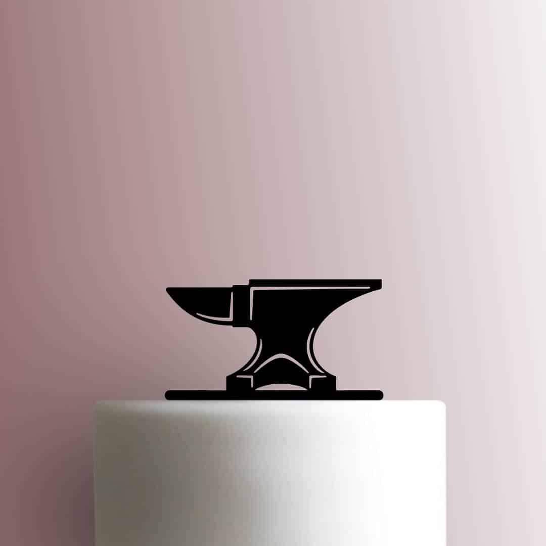 Anvil - Acrylic Cake Topper - Etsy