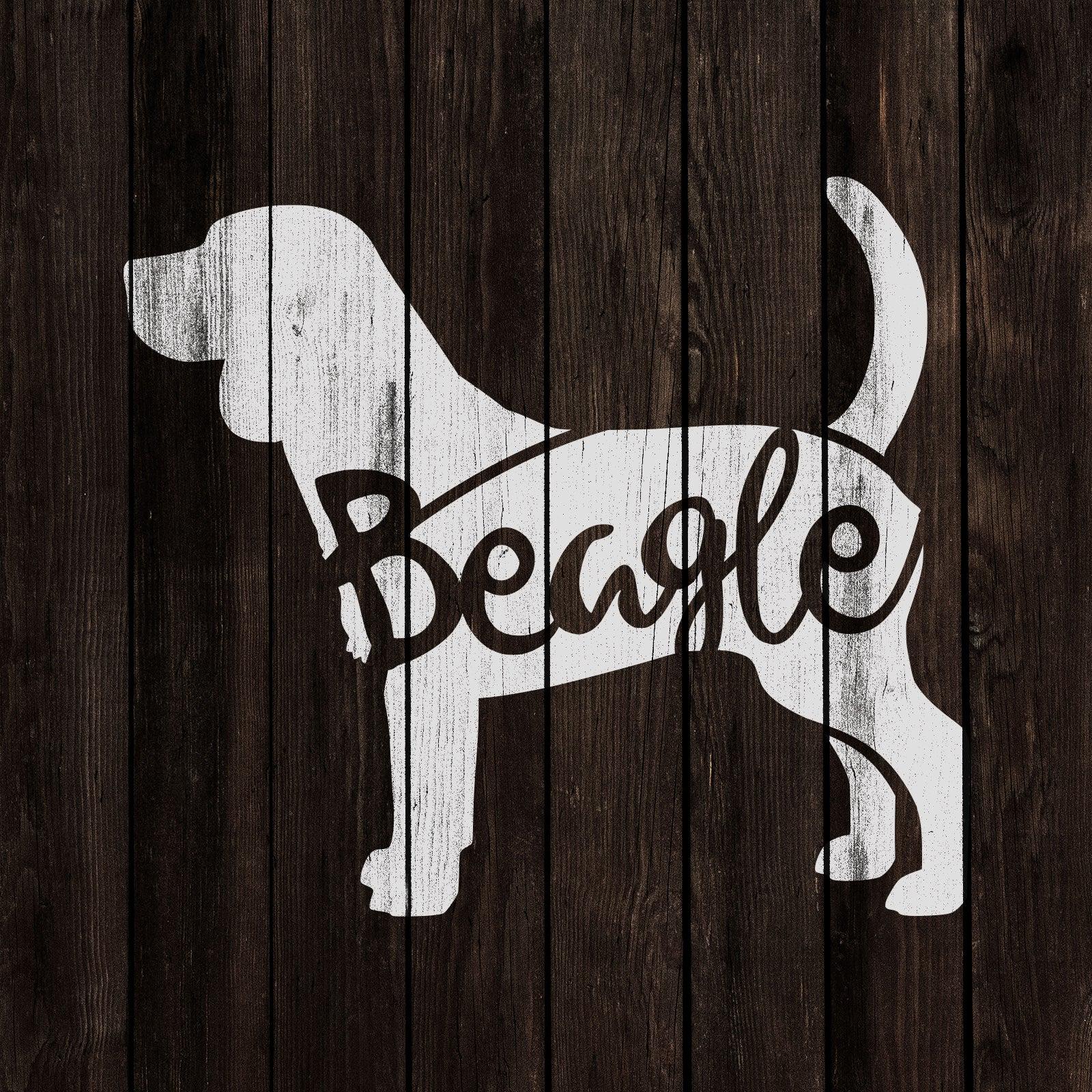 Beagle Stencil - Etsy