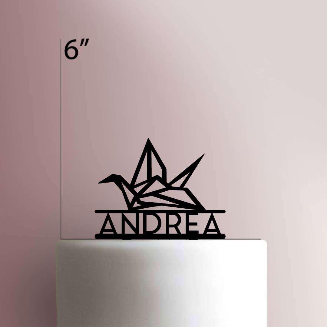Custom Origami- Acrylic Cake Topper - Etsy