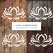 Lotus Flower Stencil - Etsy