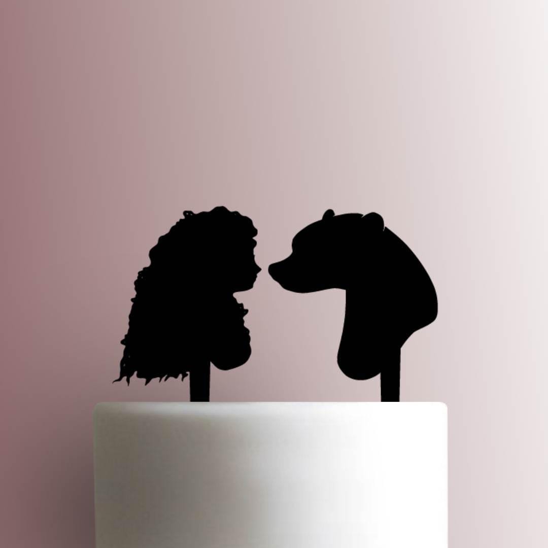 Brave ? Merida and Bear - Acrylic Cake Topper - Etsy