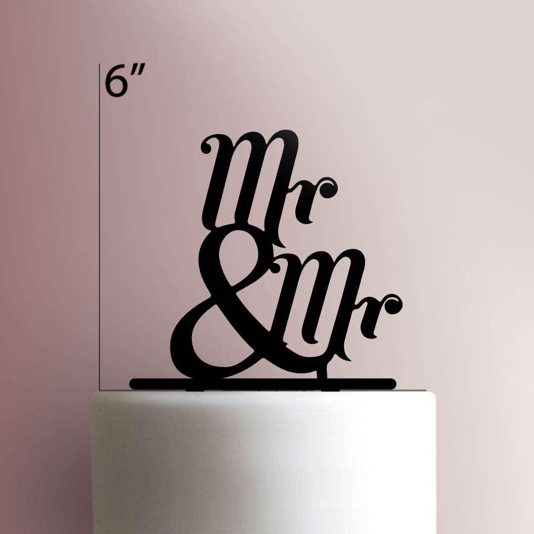 Mr and Mr- Acrylic Cake Topper - Etsy