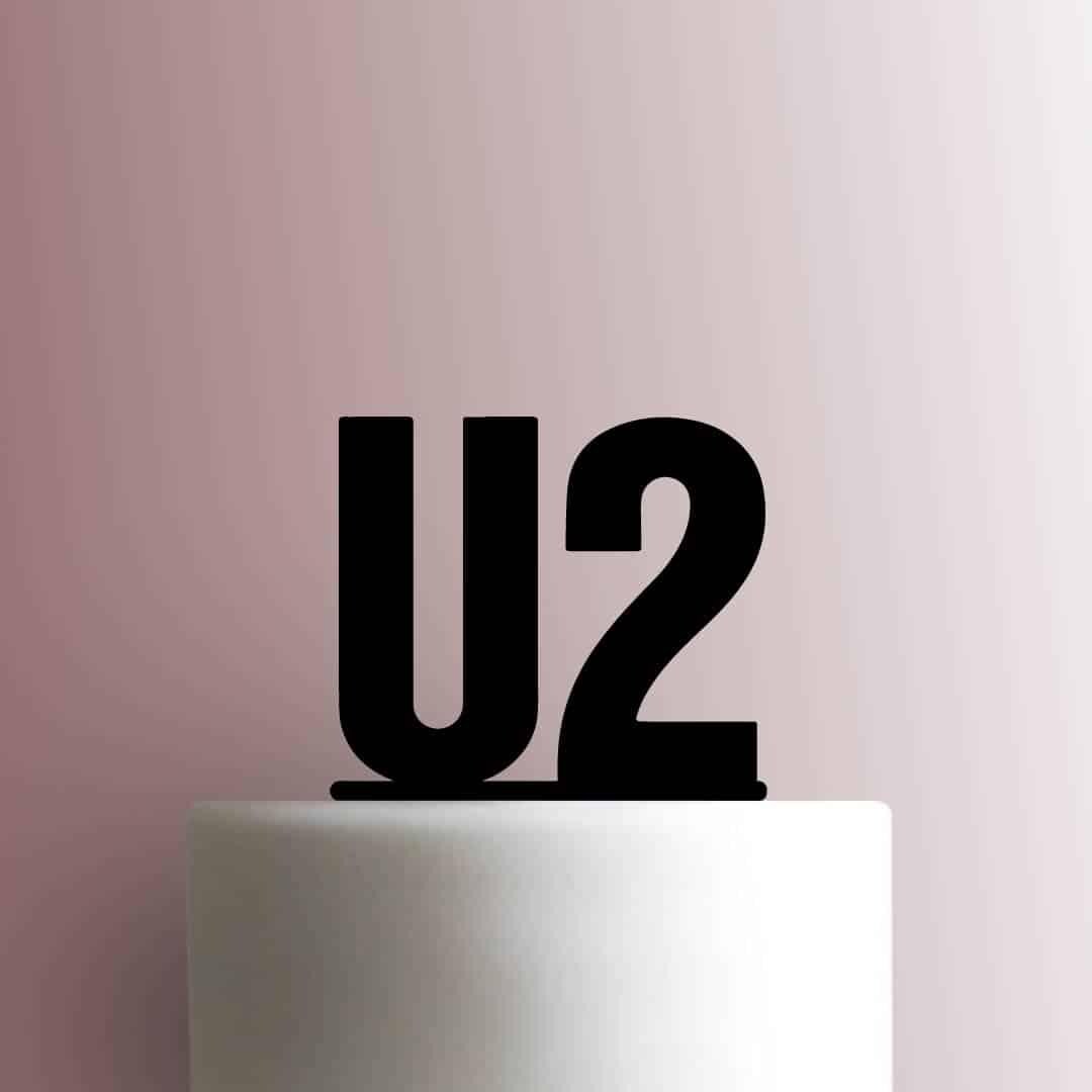 U2 Logo - Acrylic Cake Topper - Etsy