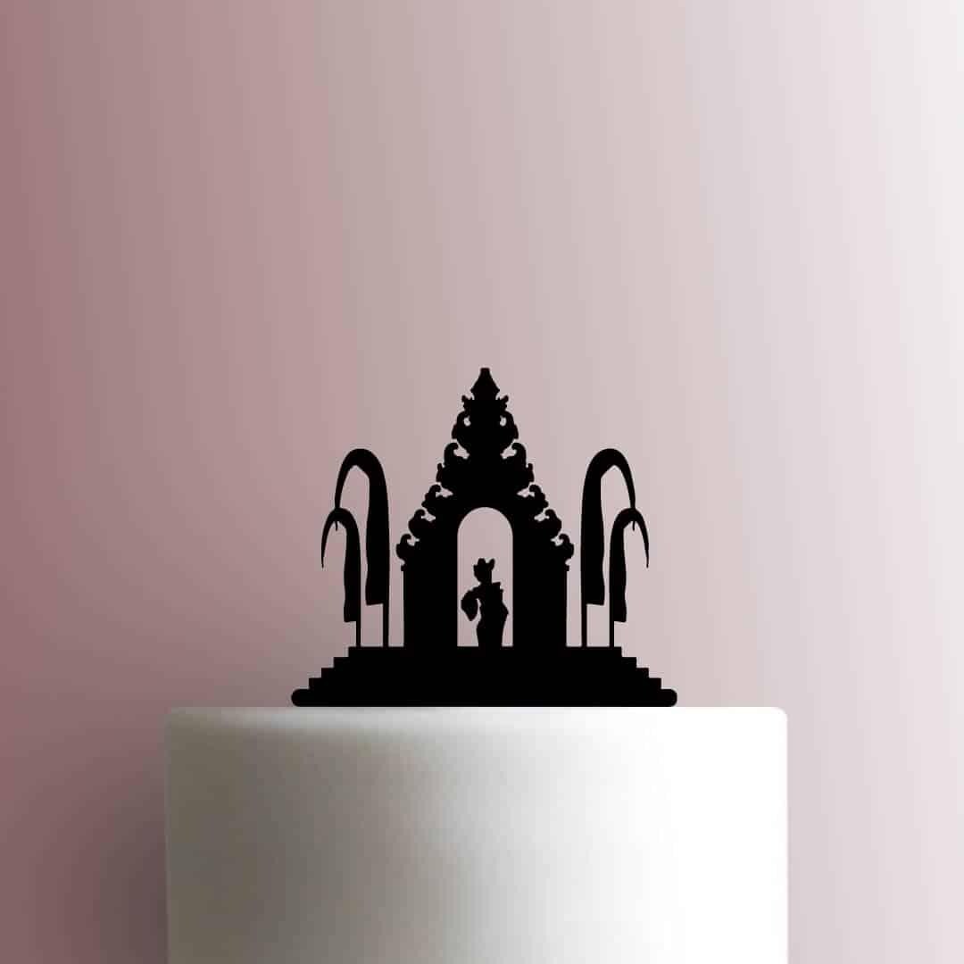Bali Temple Building - Acrylic Cake Topper - Etsy
