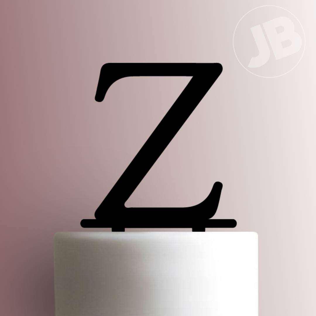 Greek Alphabet Zeta- Acrylic Cake Topper - Etsy