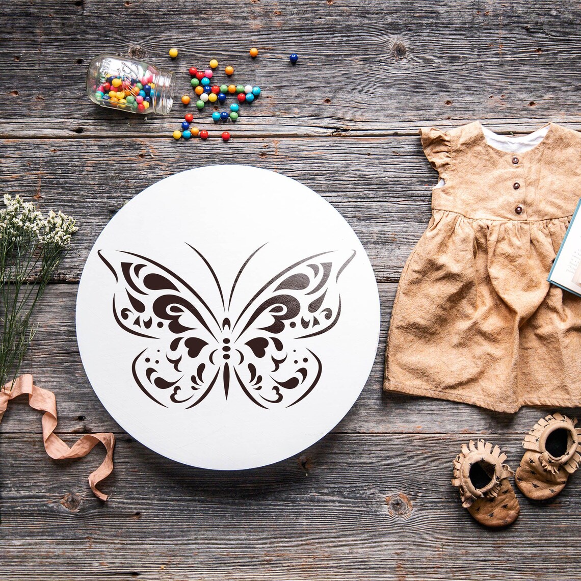 Butterfly Stencil - Etsy