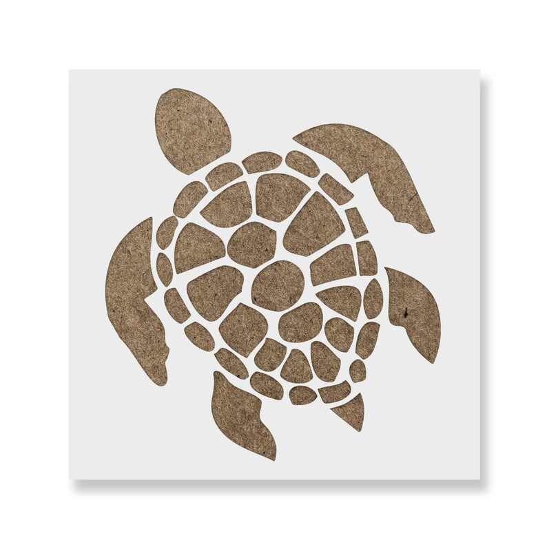 Turtle Stencil - Reusable Stencil - 190 Micron Mylar - Etsy