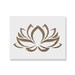 Lotus Flower Stencil - Etsy
