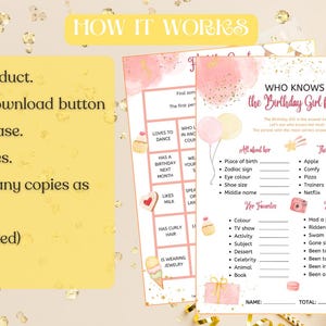 Birthday Game Bundle - Printable Birthday Party Games - Games for Kids ...