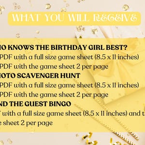 Birthday Game Bundle - Printable Birthday Party Games - Games for Kids ...
