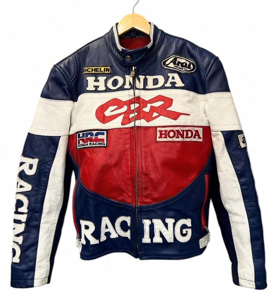 Honda Racing Leather Jacket - Etsy
