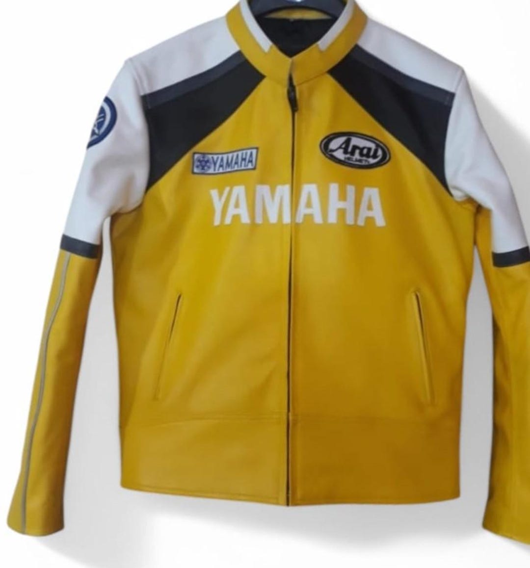 Yamaha Racing Leather Jacket - Etsy
