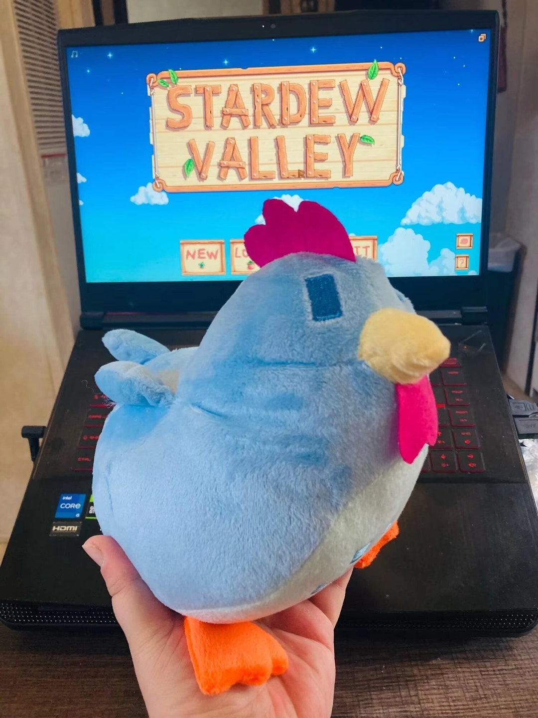Stardew Valley Chicken Plush Toy 20cm - Etsy