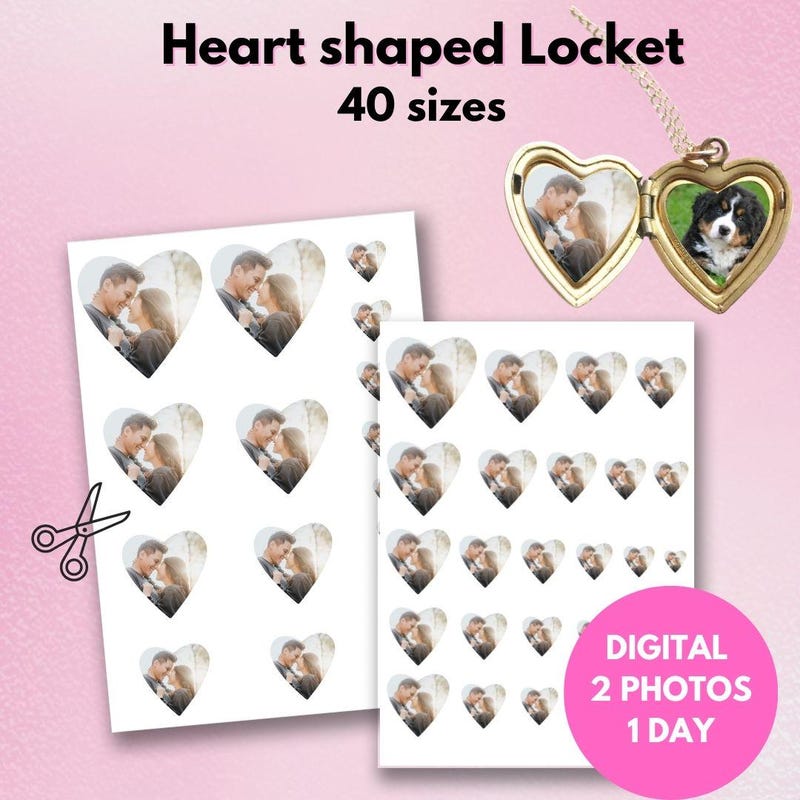 Heart Shaped Locket - Etsy