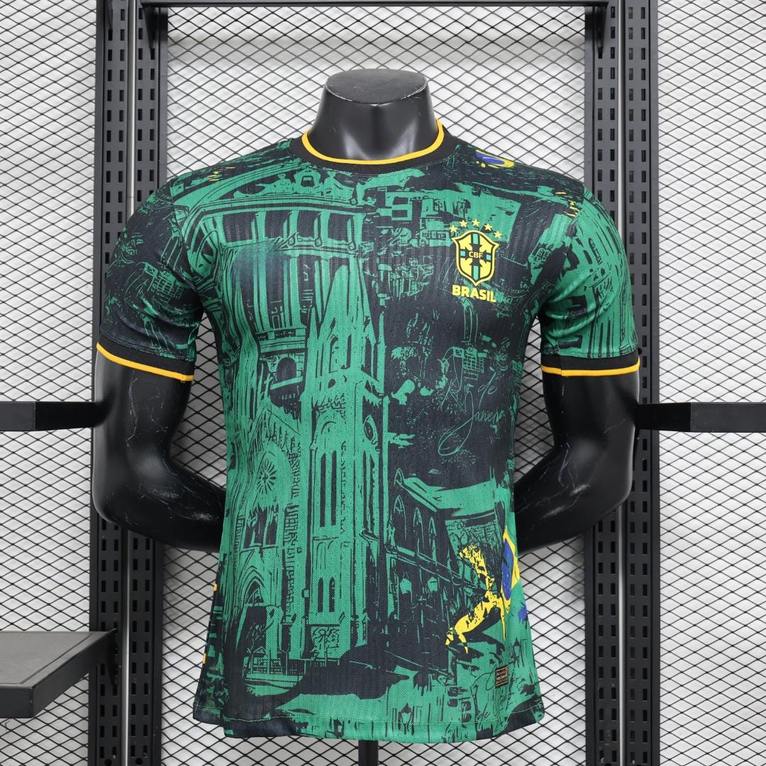 Brazil Special Edition Football Jersey - Brasil Personalized Sports ...