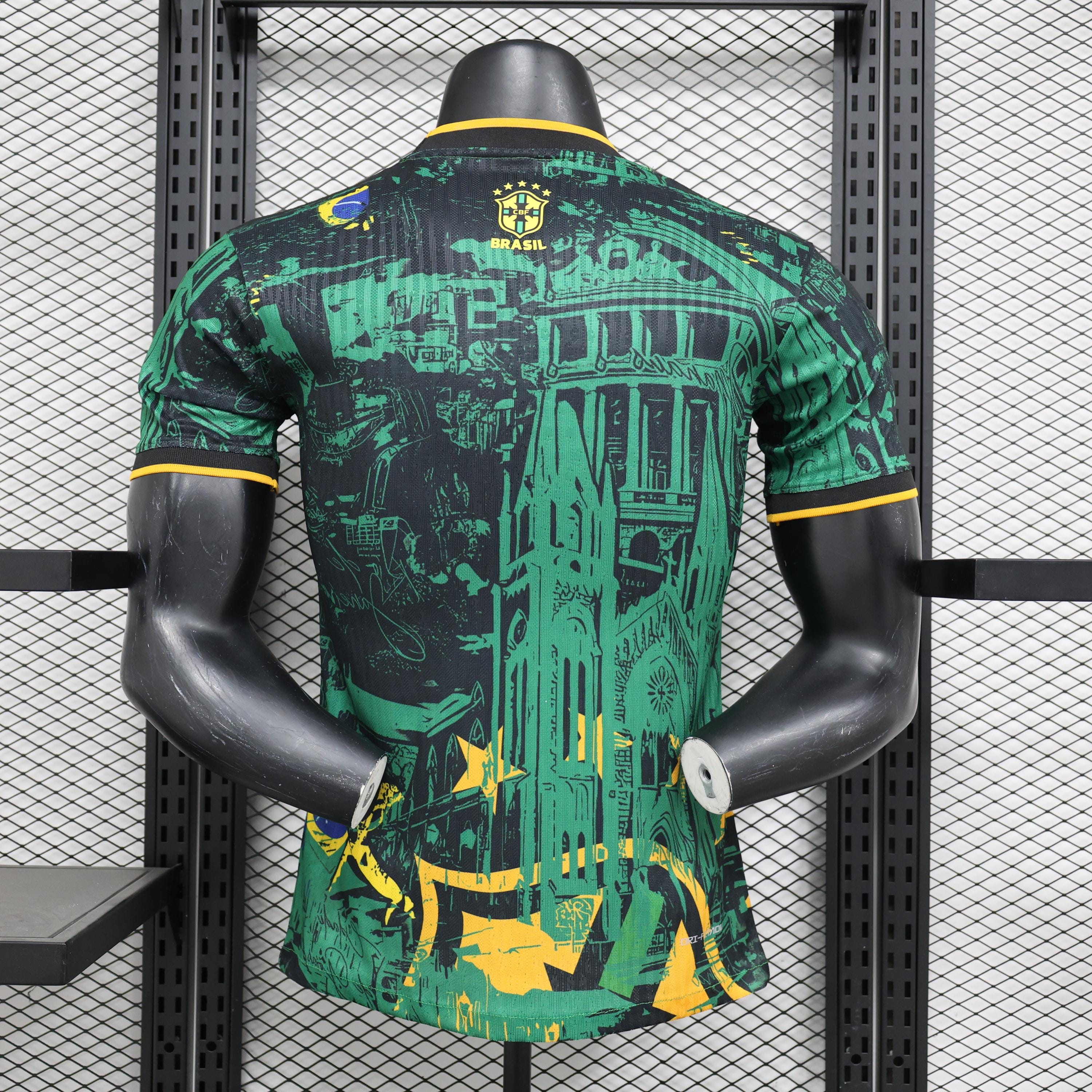 Brazil Special Edition Football Jersey - Brasil Personalized Sports ...