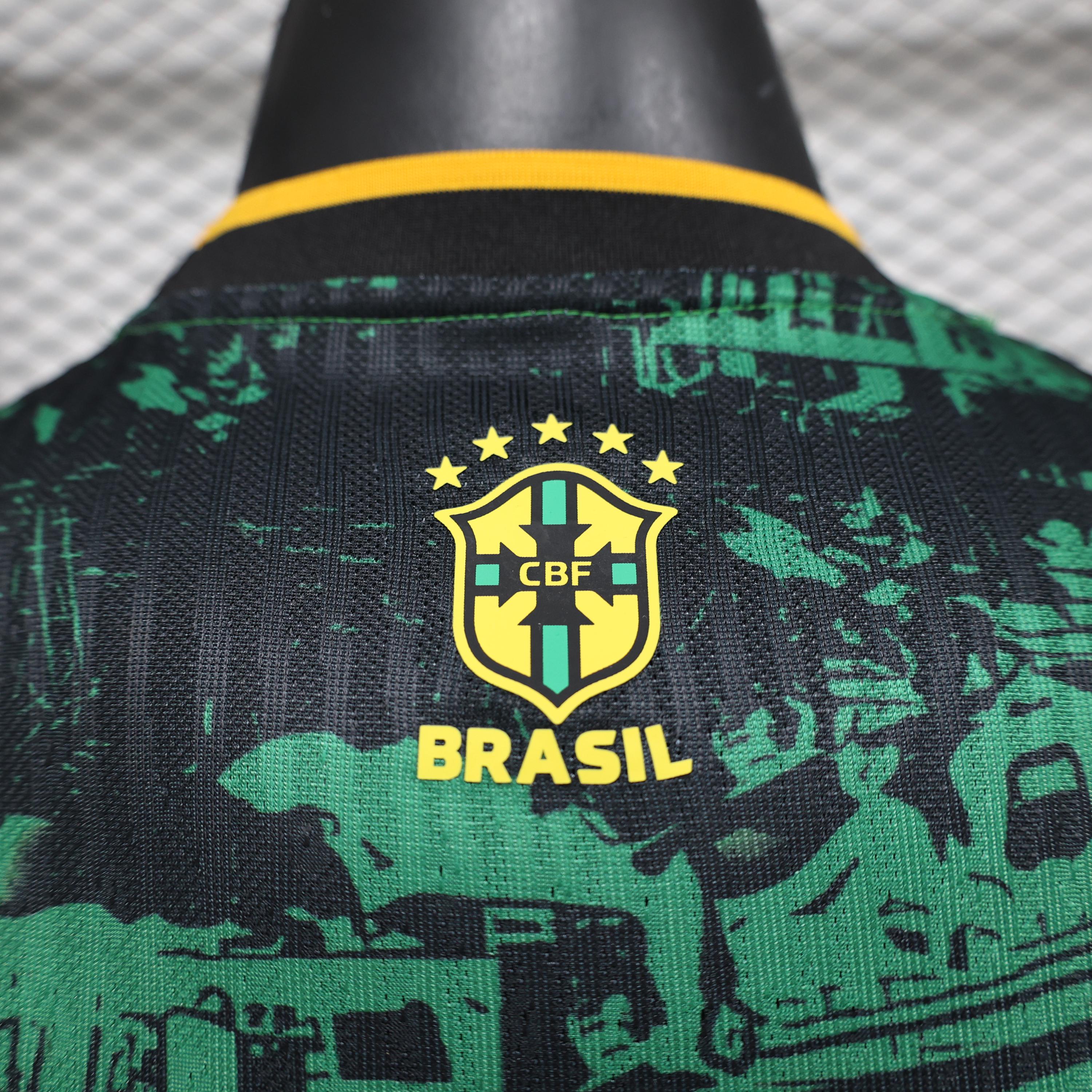 Brazil Special Edition Football Jersey - Brasil Personalized Sports ...