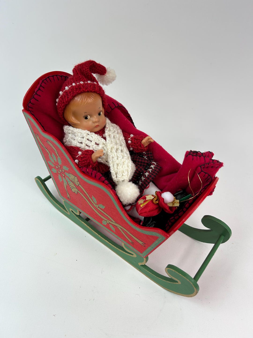 Effanbee Patsyette Doll "winter Fun" With Sleigh - Etsy