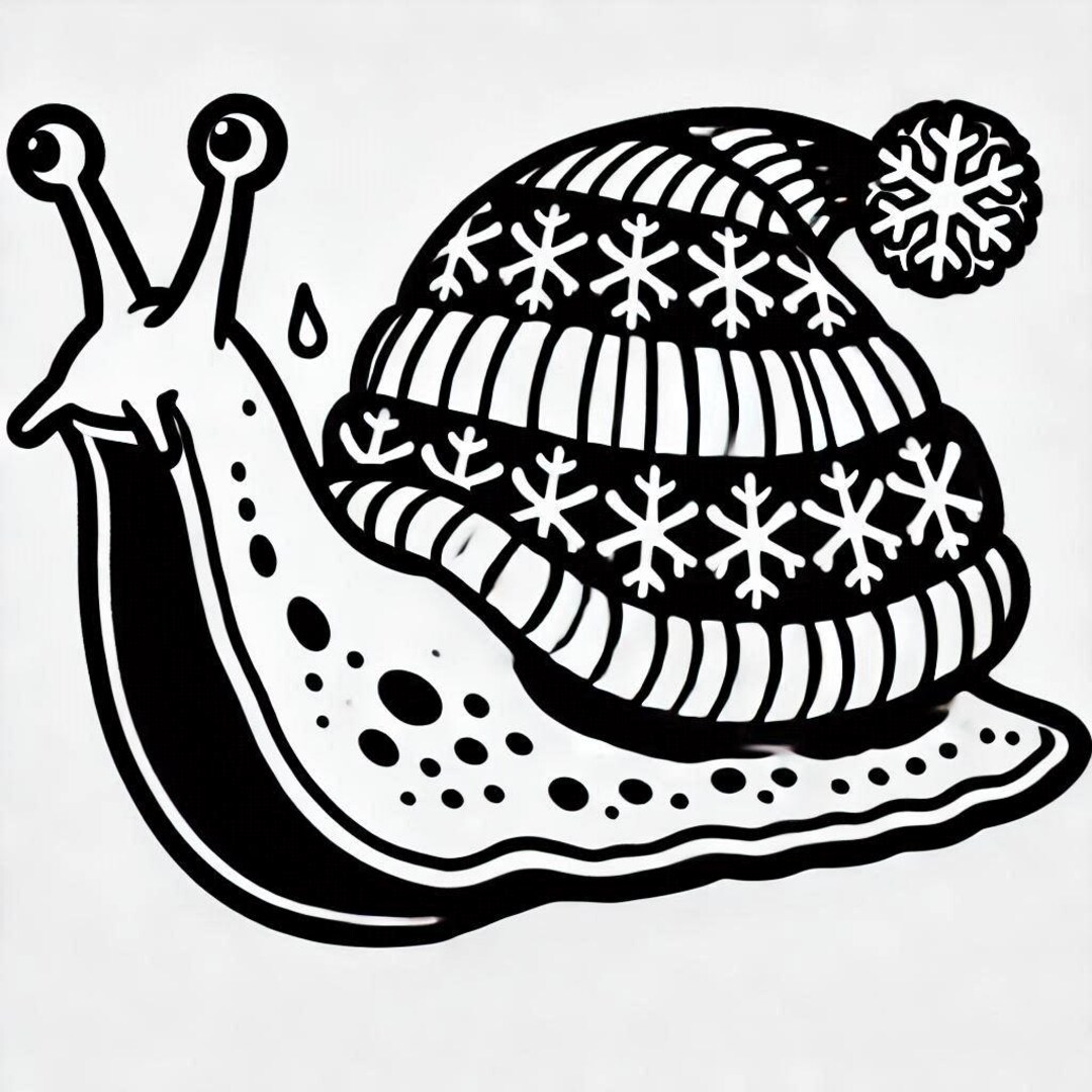 Christmas Slug .svg, .png, .ai, .dxf. Instant Download. Laser/cricut ...