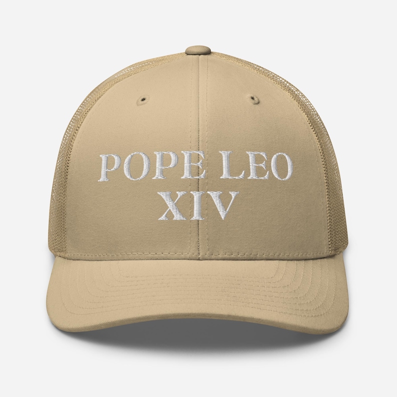 Pope Leo XIV Hat, Pope Leo Hat, Leo XIV 2025 Cap, Habemus Papam Pope ...