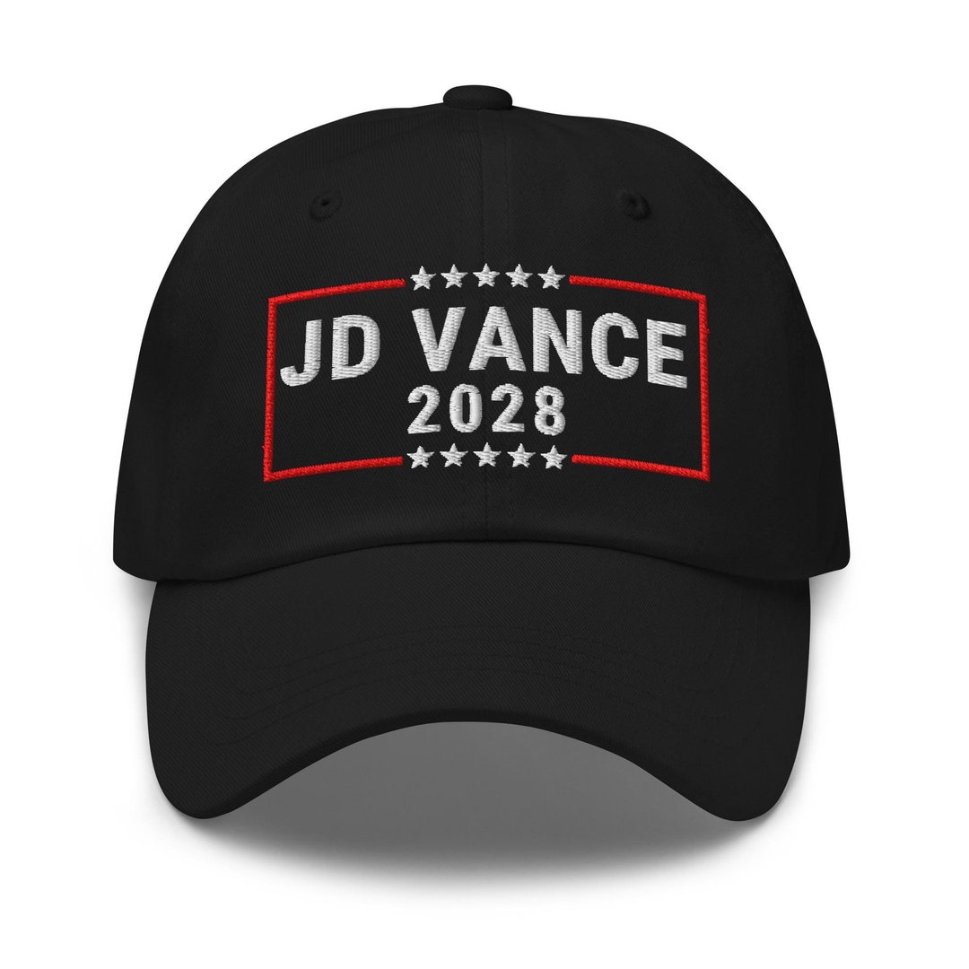 JD Vance Hat, JD Vance 2028 Hat, Vance Hat, Vance 2028 Hat, Embroidered ...