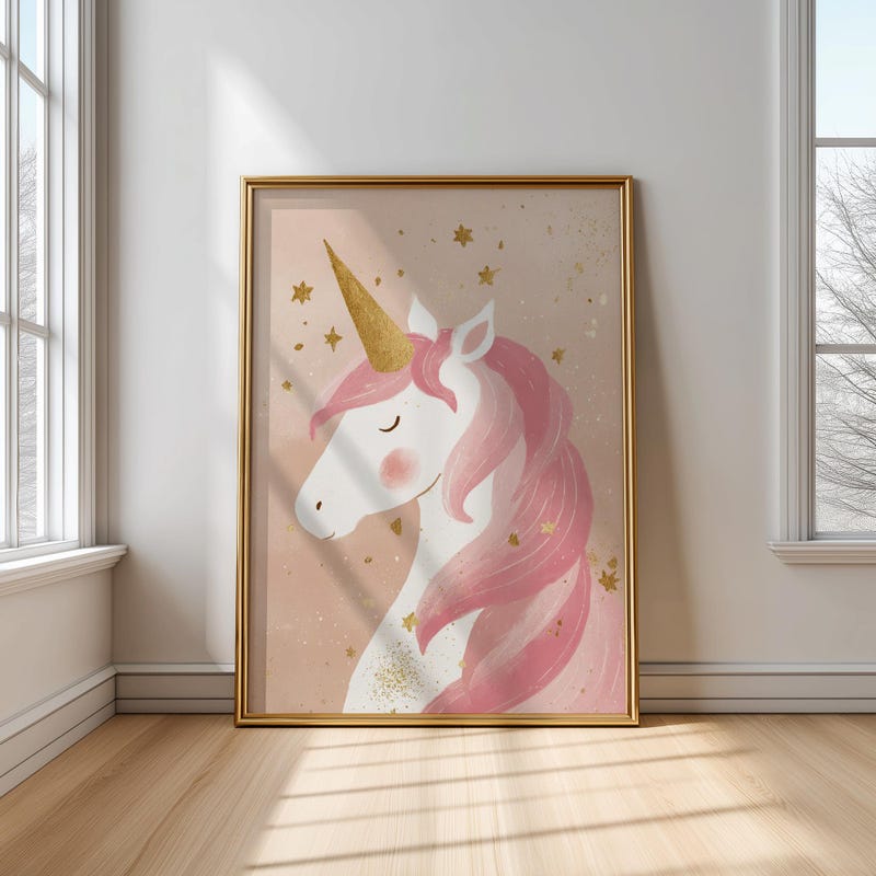 Unicorn Poster - Etsy