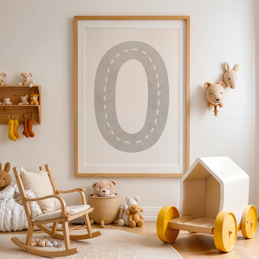 Digital Poster Letter o Educational Wall Art for Kids - Etsy